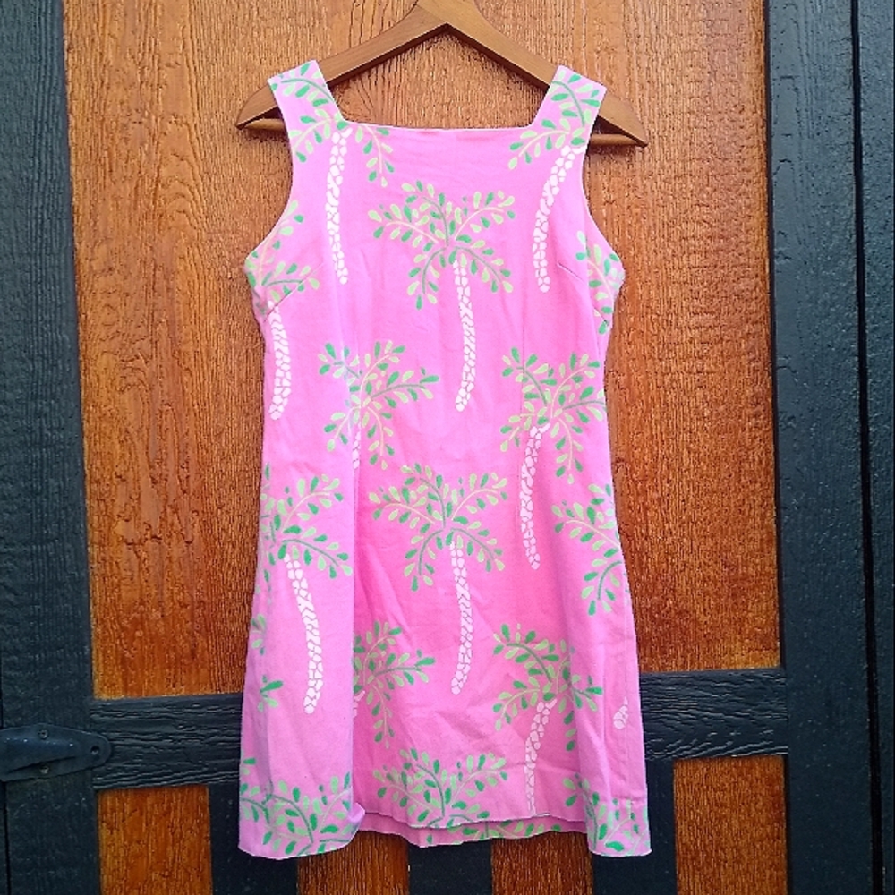 Vintage Lilly Pulitzer Babydoll Palm Tree Rare Print … - Gem